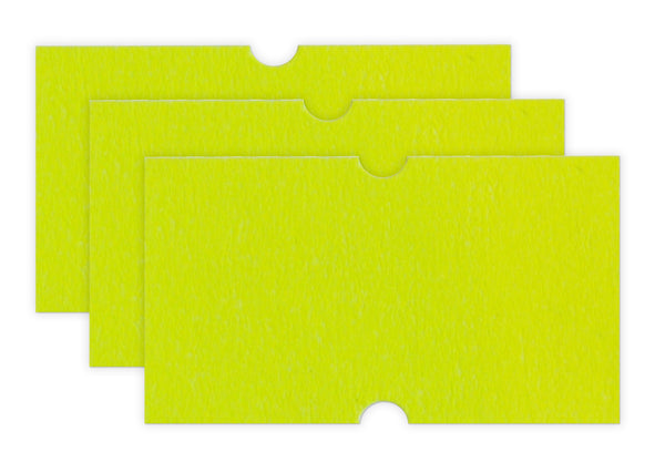 22x12mm Yellow Price Gun Labels (5000 Labels) - tradingmadeeasy.co.uk