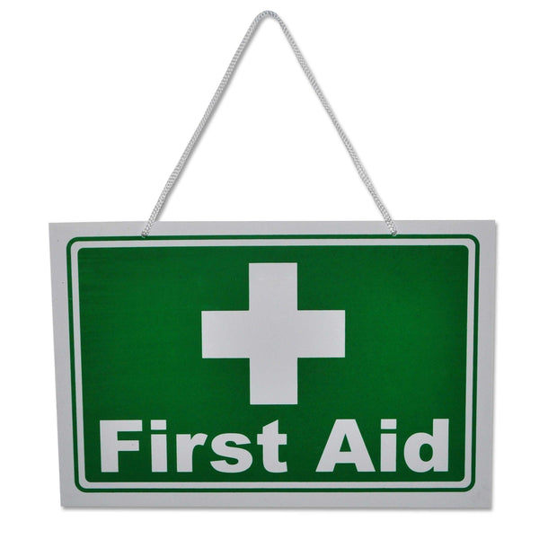 First Aid Plastic Sign - tradingmadeeasy.co.uk